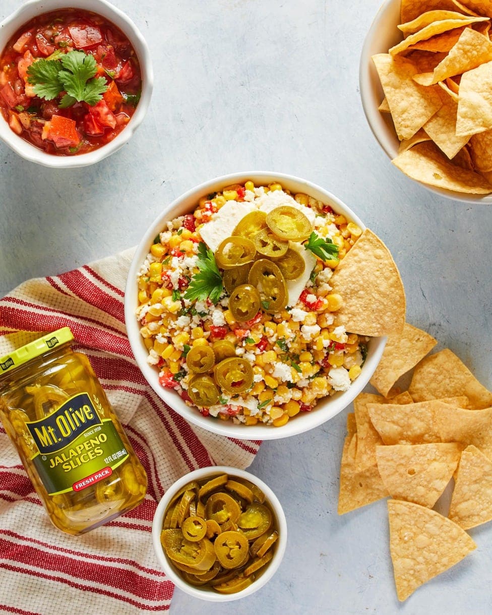 Mexican Street Corn Salsa | Recipes | Ft. Mt Olive Jalapenos