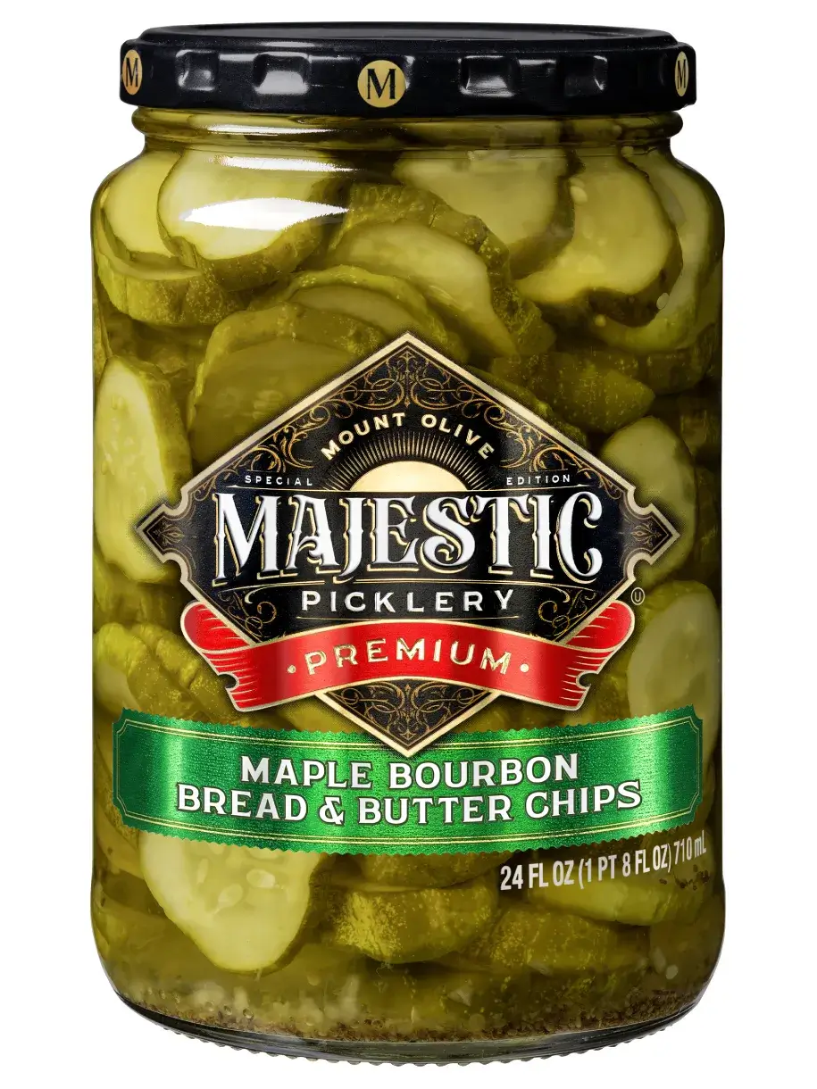 Majestic Maple Bourbon Bread & Butter Chips | Mt. Olive Pickles