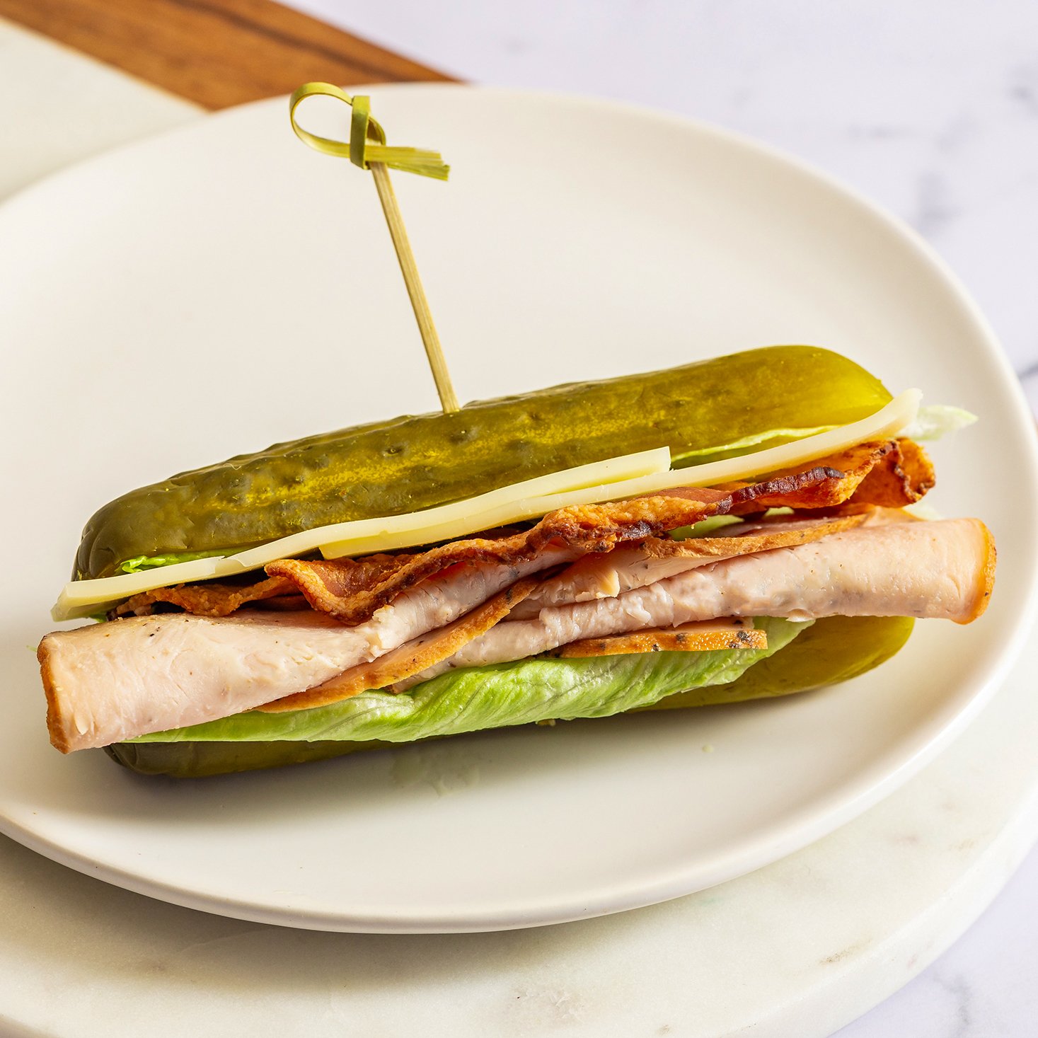 Turkey Club Pickle Sandwich Recipe by Mt. Olive Pickles