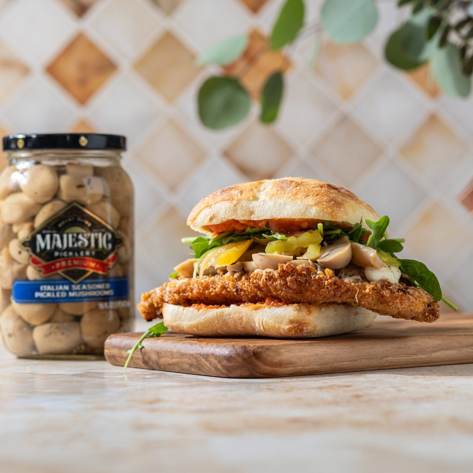 Chicken Parm Sandwich | Recipe by Mt. Olive Pickles