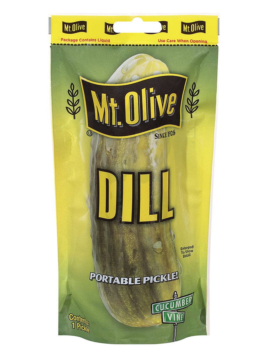 Mt. Olive Single Serve Dill Portable Pickle | Great for On-the-go