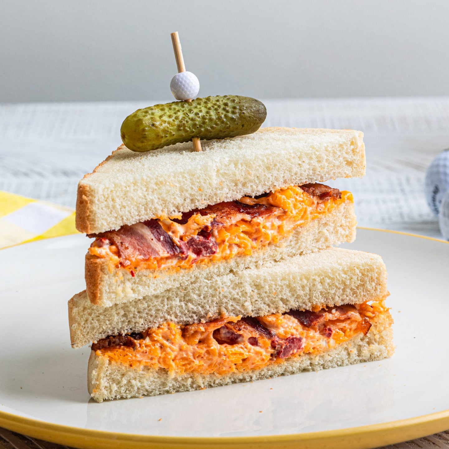 Southern Cheese Sandwich Recipe | Master's Cheese Sandwich With Bacon